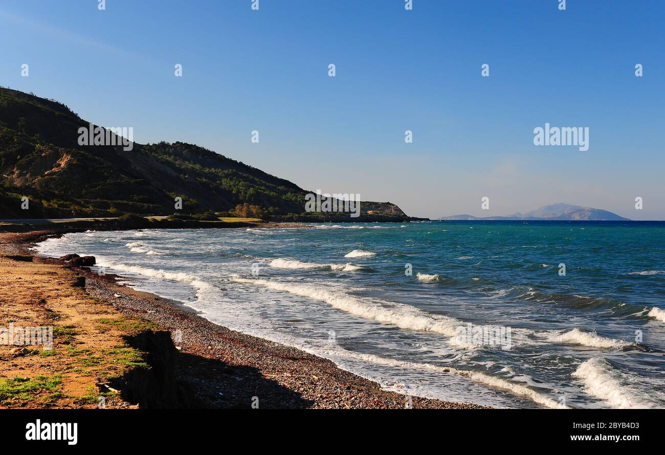 Rhodes coast hi-res stock photography and images - Alamy