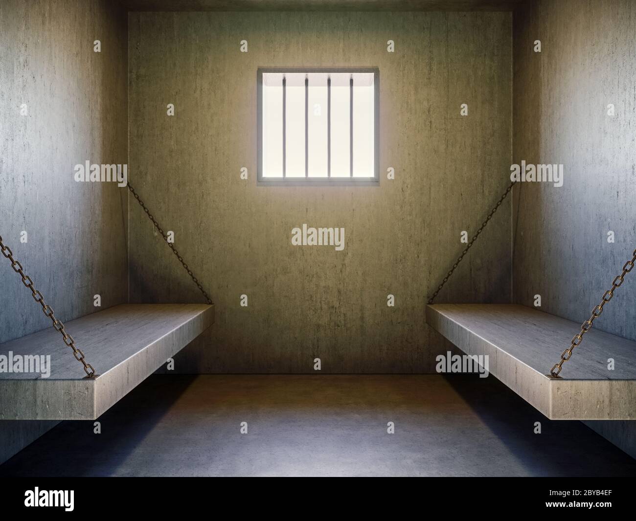 Prison bed iron hi-res stock photography and images - Alamy