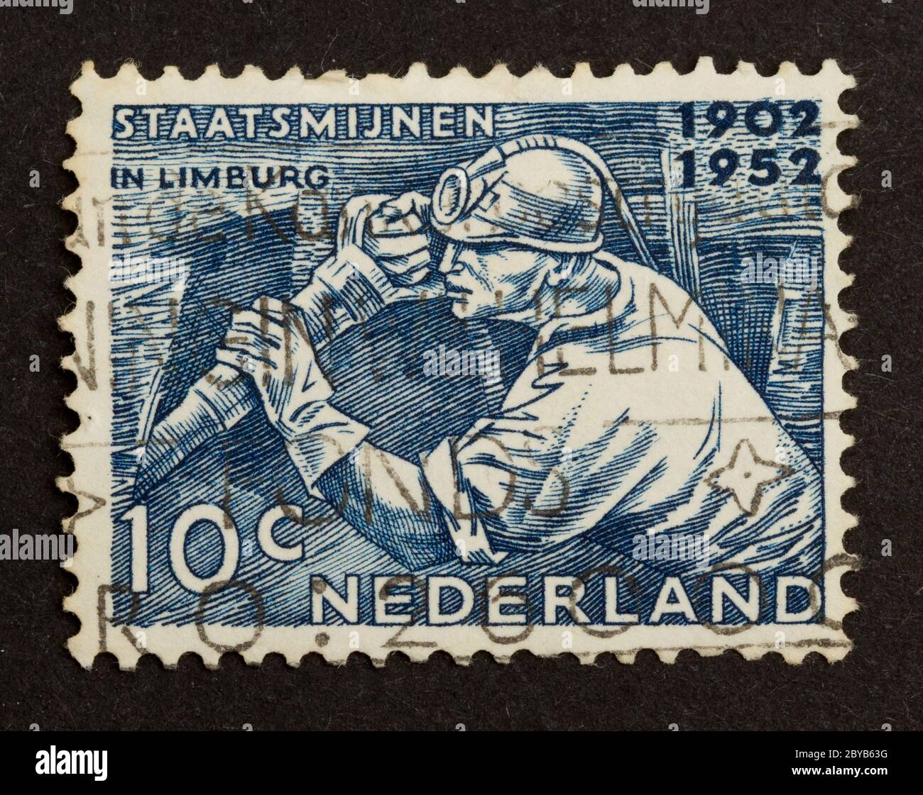 HOLLAND - CIRCA 1950: Stamp printed in the Netherlands Stock Photo - Alamy
