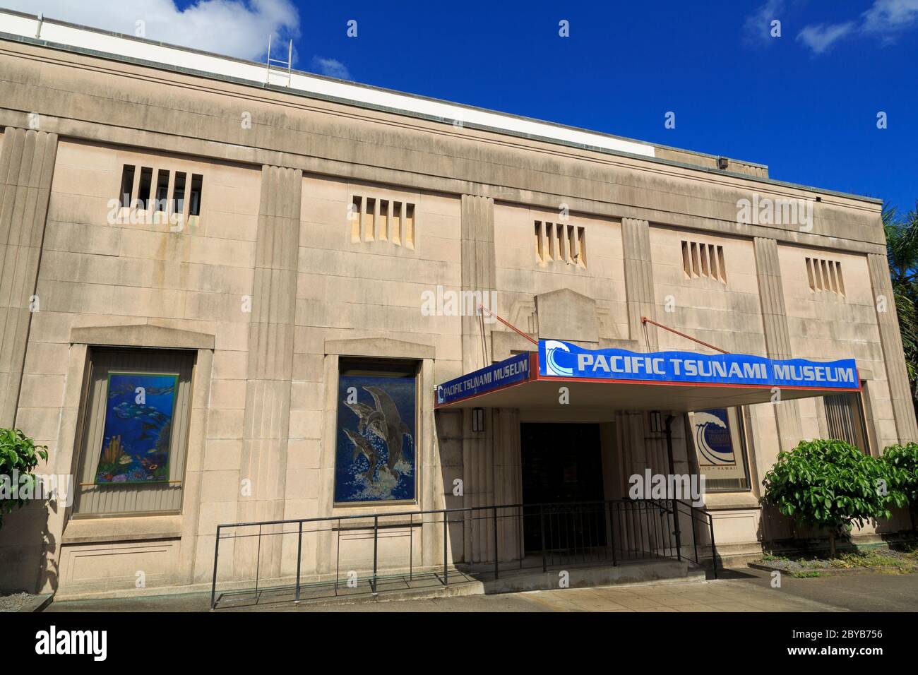 Pacific Tsunami Museum, Hilo City, Hawaii, USA Stock Photo - Alamy