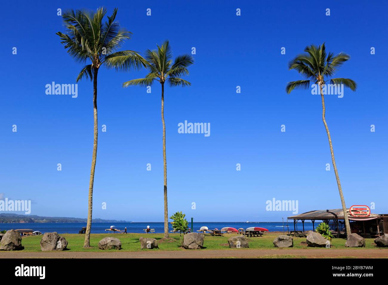 Wailoa State Park, Hilo City, Hawaii, USA Stock Photo - Alamy