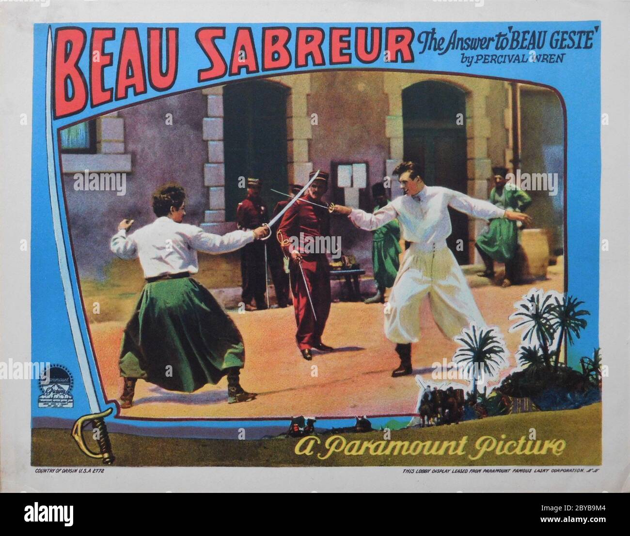 GARY COOPER in BEAU SABREUR 1928 director JOHN WATERS novel P.C. WREN ...