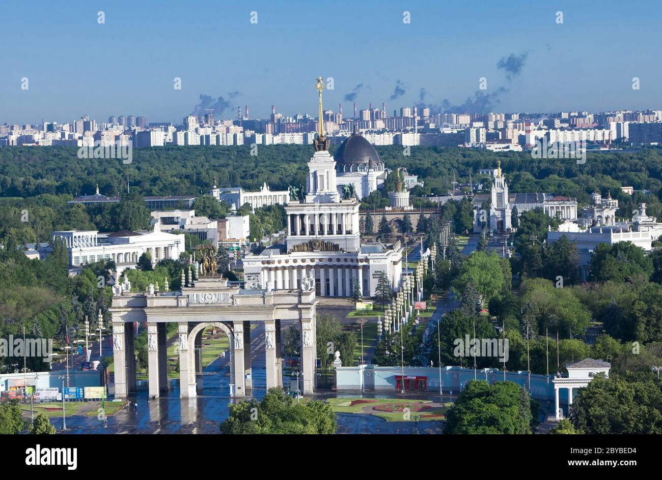Vdnh arch hi-res stock photography and images - Alamy