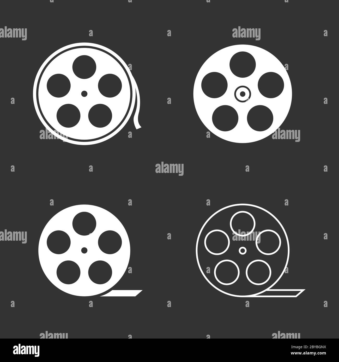 Film roll camera Stock Vector Images - Alamy