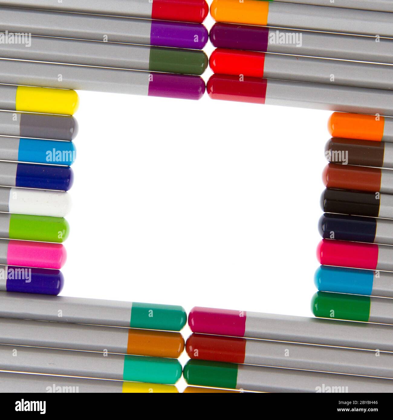 Color pencil drawing square frame hi-res stock photography and images ...