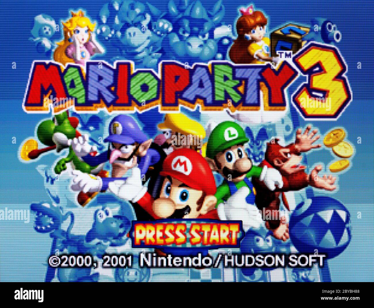 Mario Party 3 - Nintendo 64 Videogame - Editorial use only Stock Photo ...