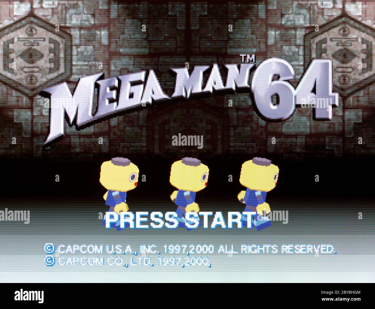 Mega Man 64 - Nintendo 64 Videogame - Editorial use only Stock Photo ...