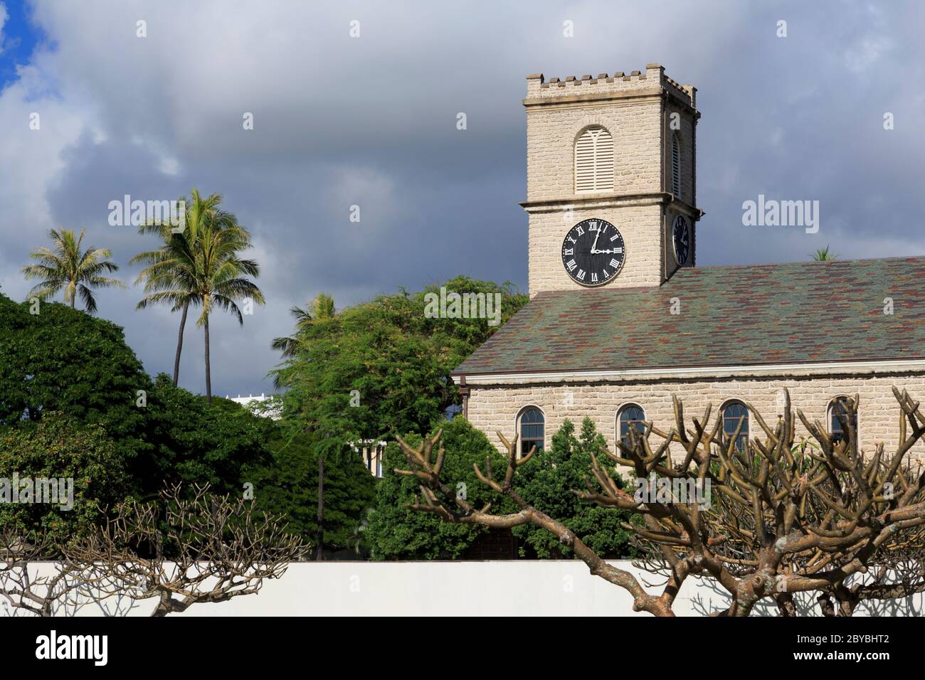 Kawaiahao church hi-res stock photography and images - Alamy