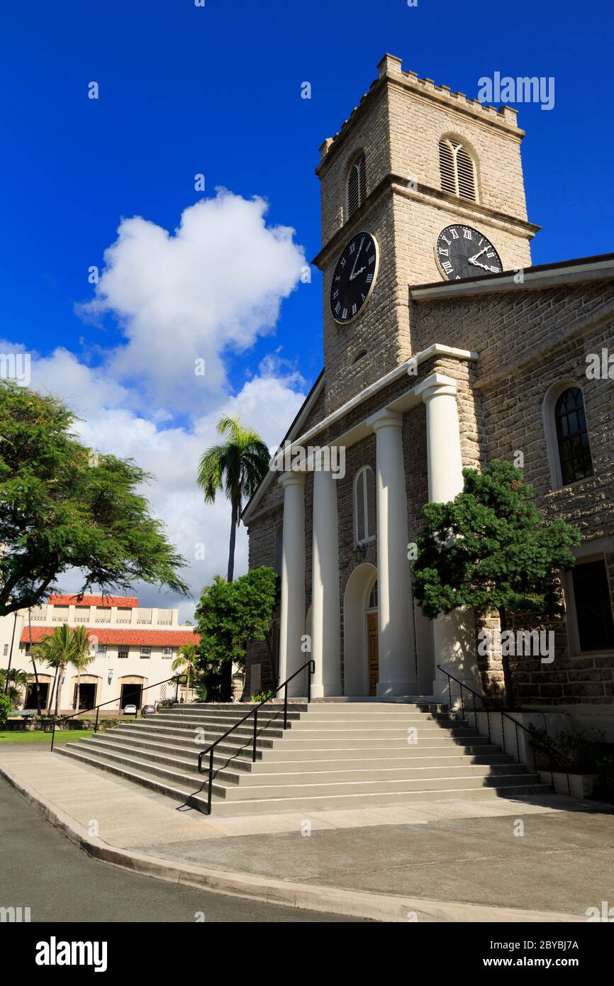 Kawaiahao church hi-res stock photography and images - Alamy