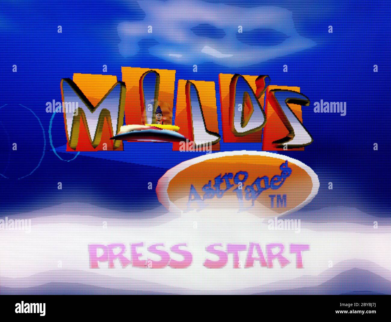 Milo's Astro Lanes - Nintendo 64 Videogame - Editorial use only Stock ...