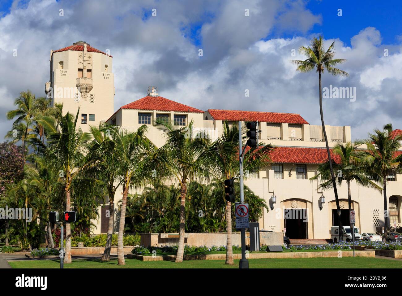Honolulu Hale, Honolulu City, Oahu Island, Hawaii, USA Stock Photo - Alamy