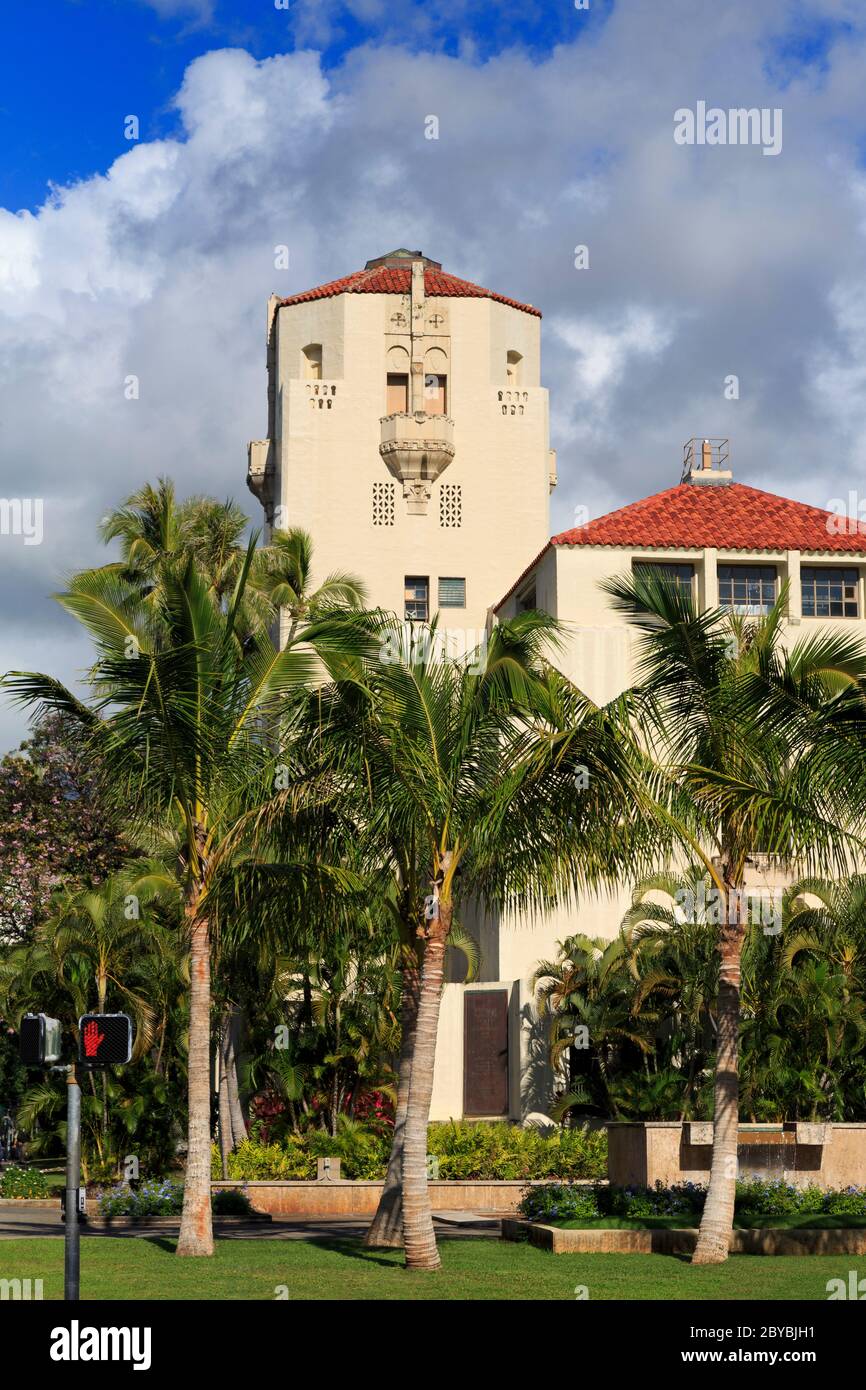 Honolulu Hale, Honolulu City, Oahu Island, Hawaii, USA Stock Photo - Alamy