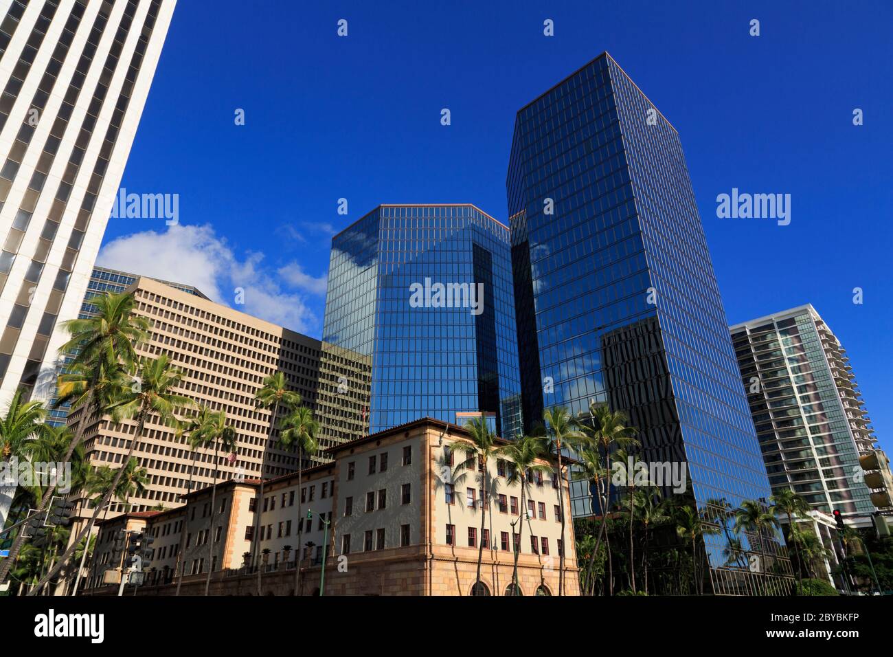 Honolulu skyline, Oahu Island, Hawaii, USA Stock Photo - Alamy