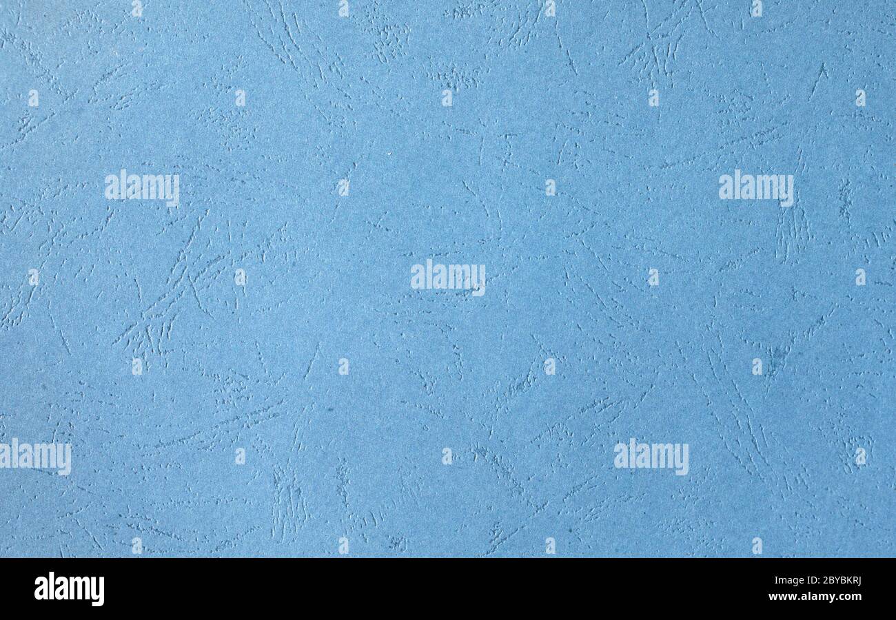 Paper or cardboard sky blue with embossing Stock Photo - Alamy