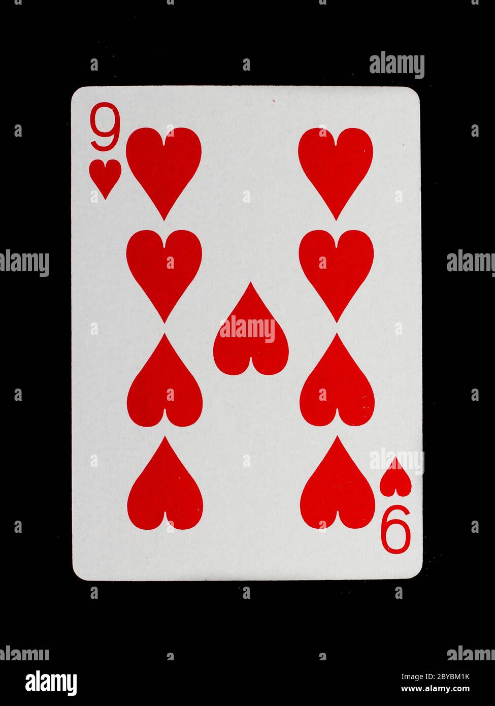 Playing card (nine Stock Photo - Alamy