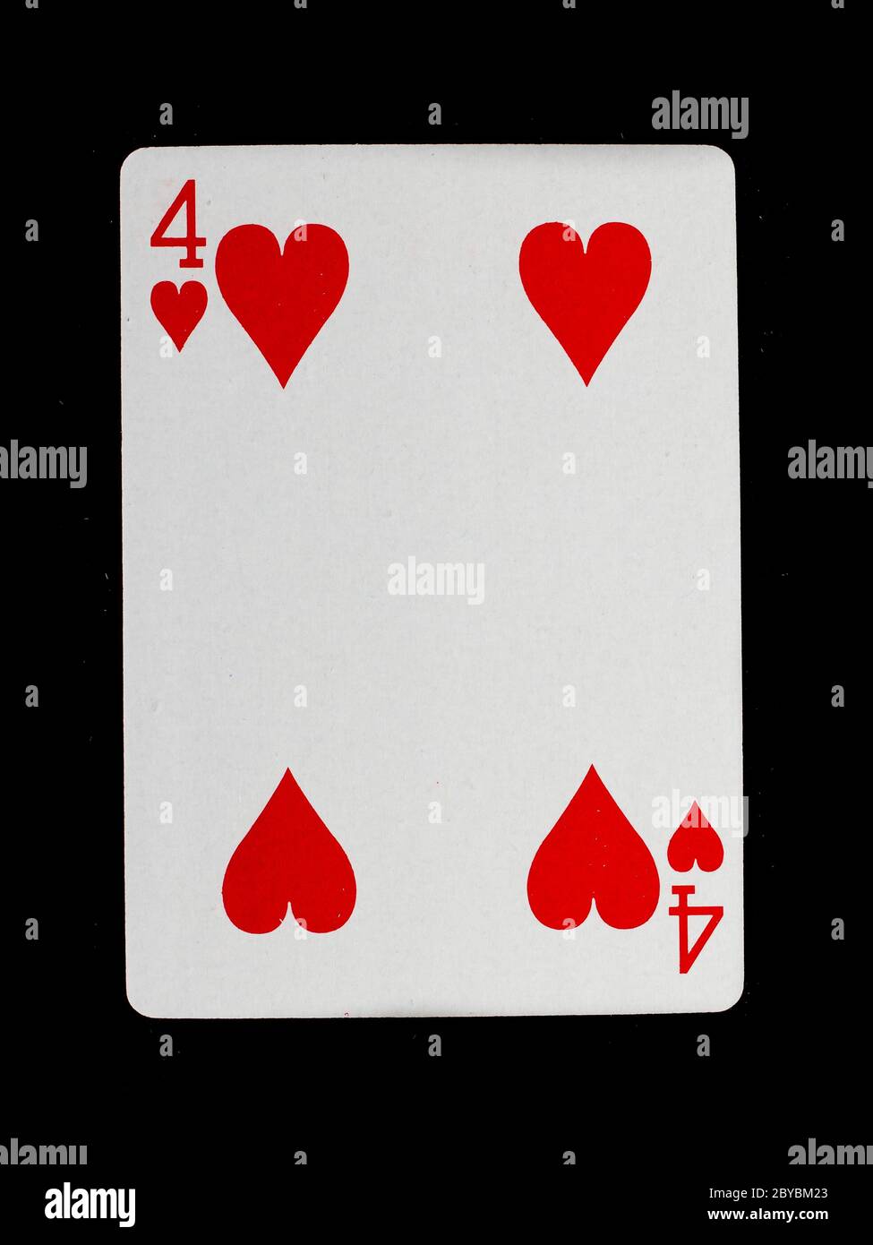 Playing card (four Stock Photo - Alamy