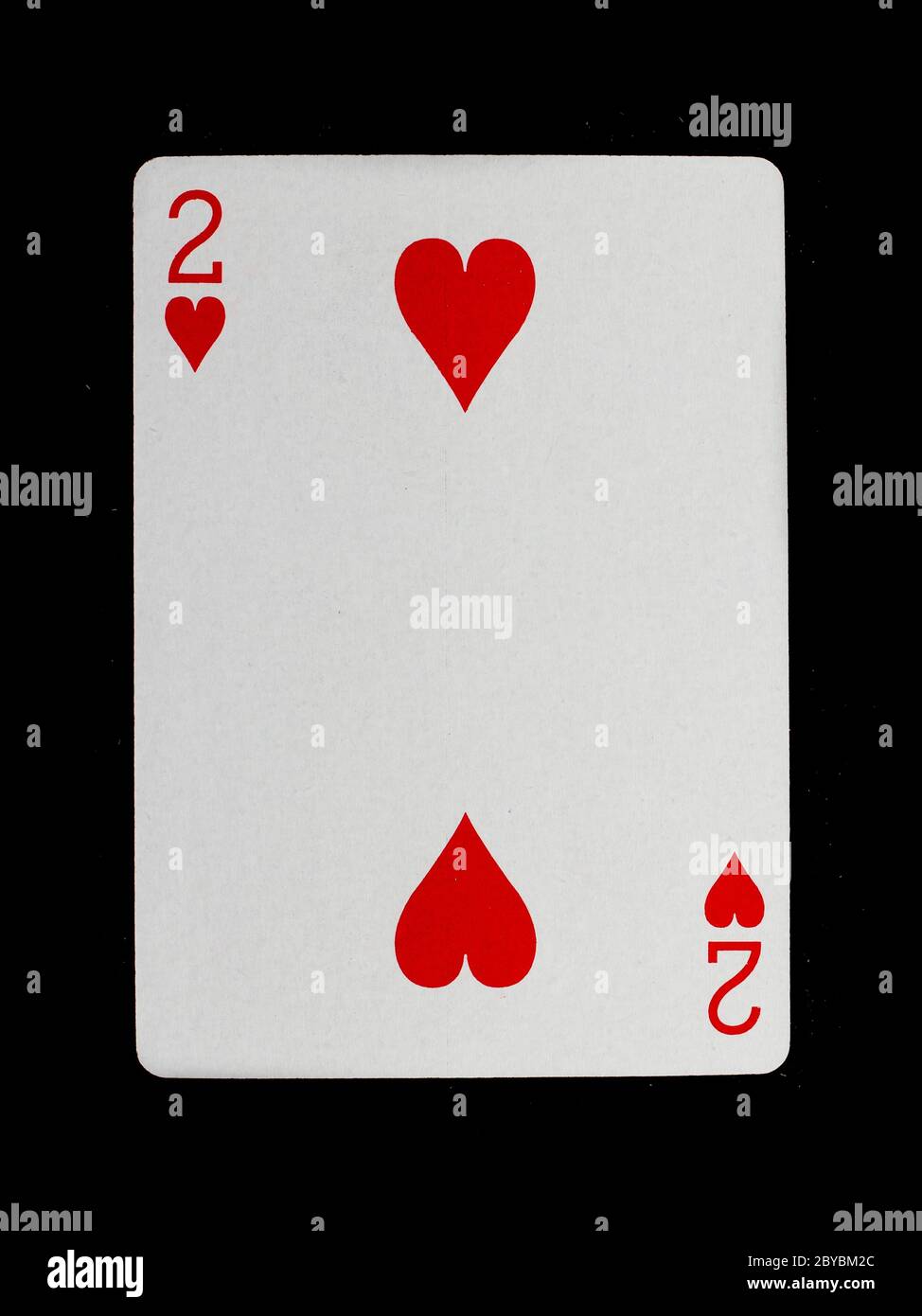 Playing card (two Stock Photo - Alamy