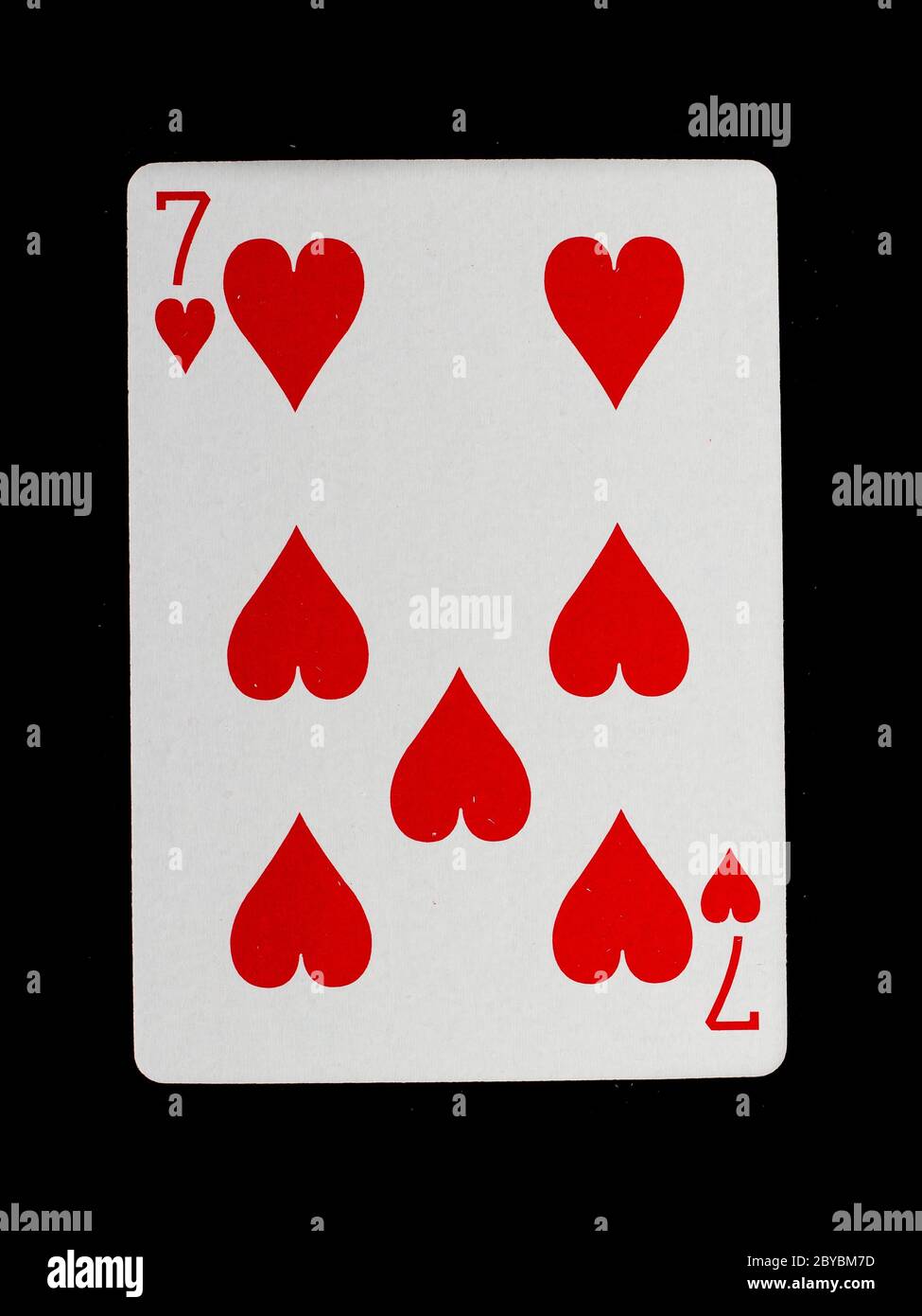 Playing card (seven Stock Photo - Alamy