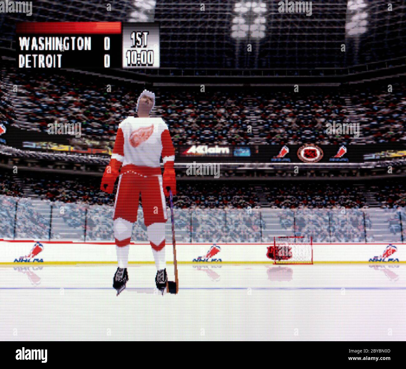 NHL Breakaway 99 - Nintendo 64 Videogame - Editorial use only Stock ...