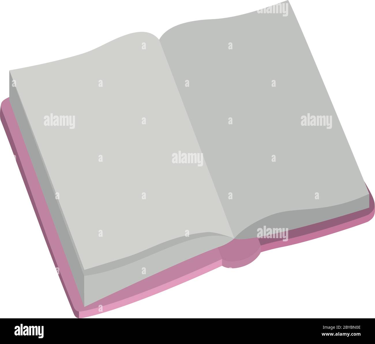 open book design, Education literature and read theme Vector ...