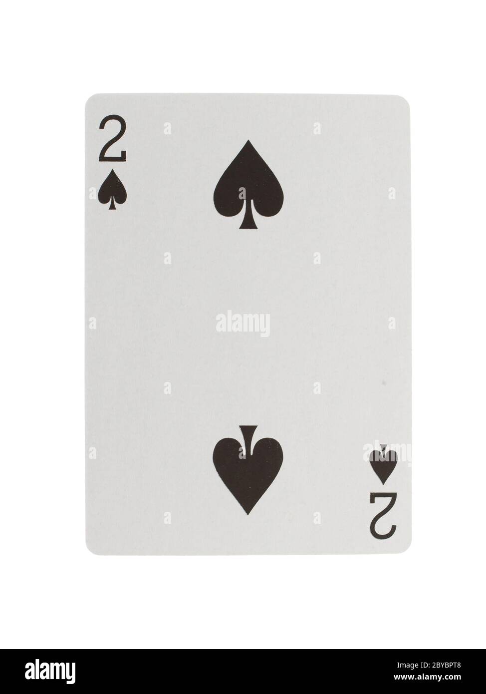 Playing card (two Stock Photo - Alamy
