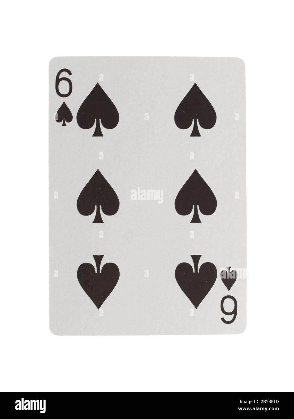 Six of spades Cut Out Stock Images & Pictures - Alamy