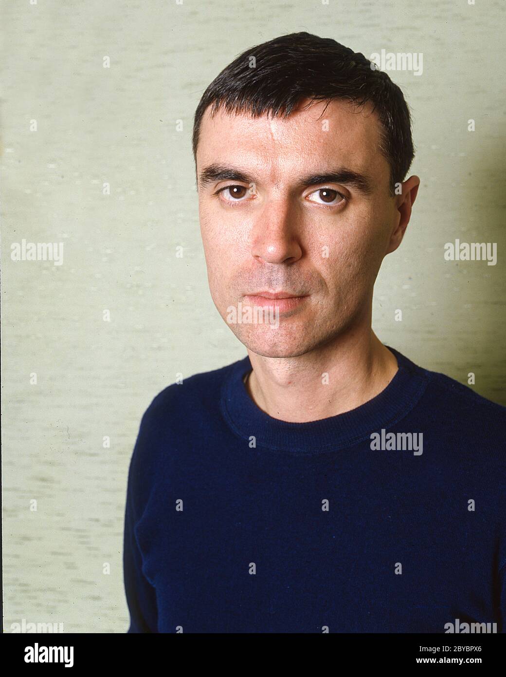 David Byrne of The Talking Heads in London 1985 Stock Photo - Alamy