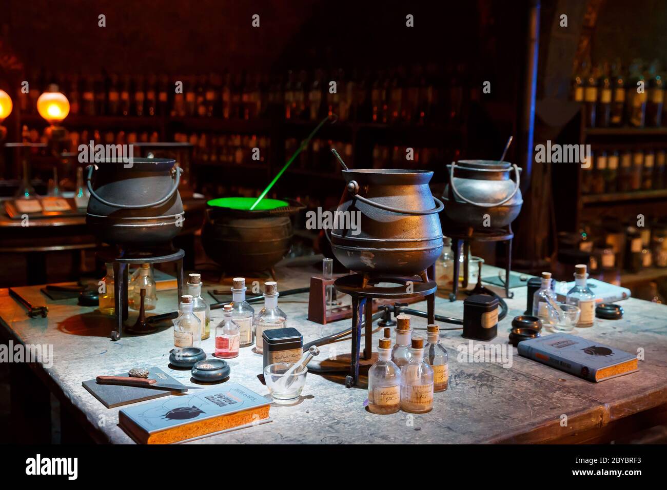 Harry potter hogwarts classroom hi-res stock photography and images - Alamy