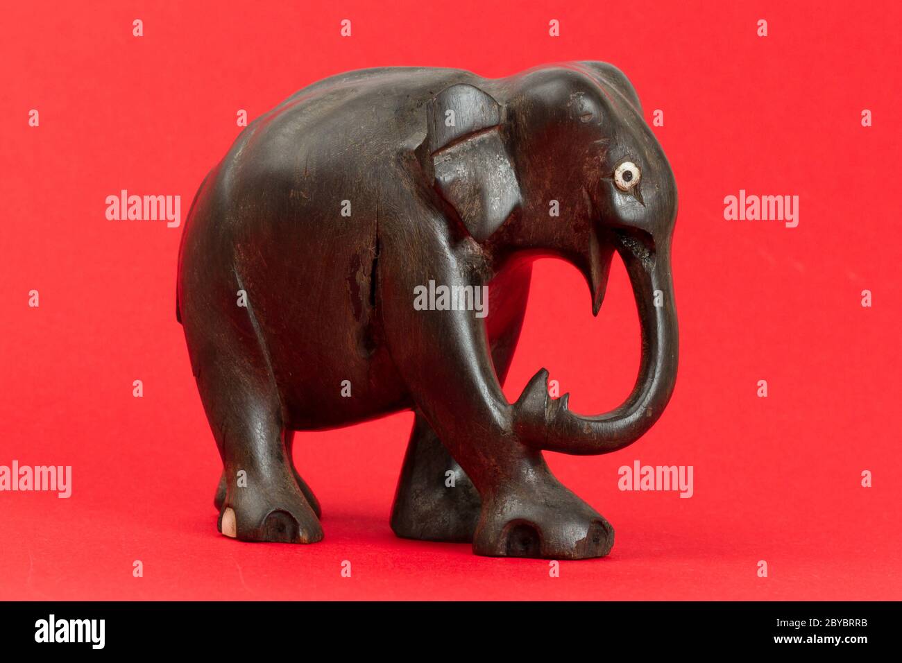 Very old ivory statue of an elephant Stock Photo - Alamy