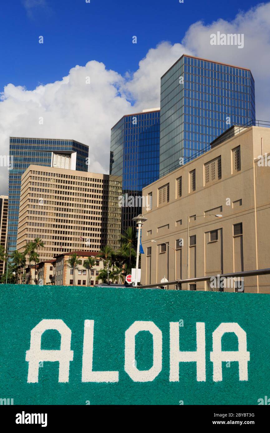 Hawaii street honolulu hi-res stock photography and images - Alamy