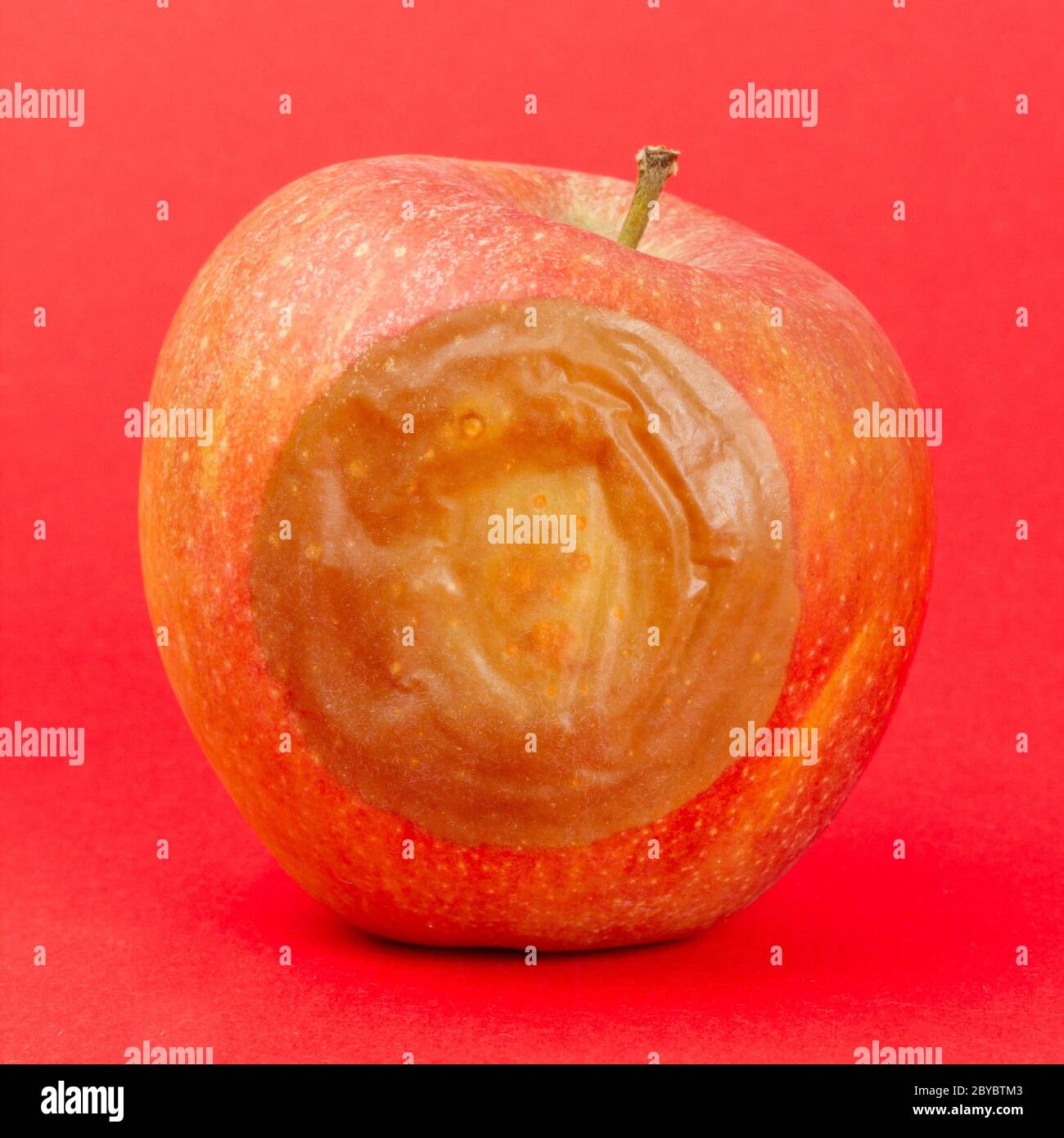 One bad red apple isolated Stock Photo - Alamy