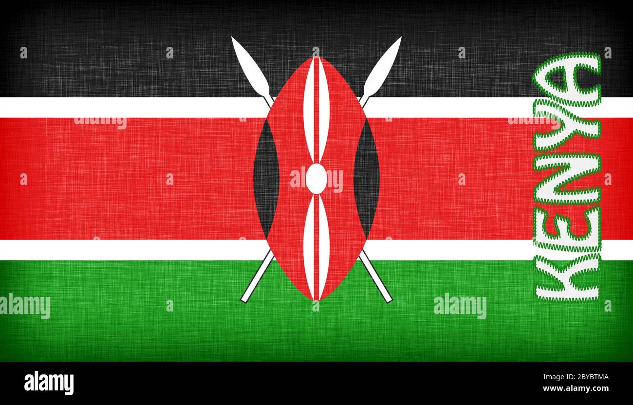 Kenya flag colors hi-res stock photography and images - Alamy