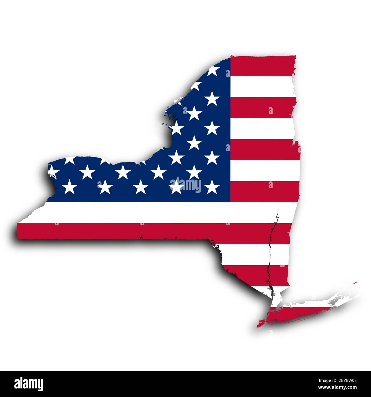 Excelsior map Cut Out Stock Images & Pictures - Alamy