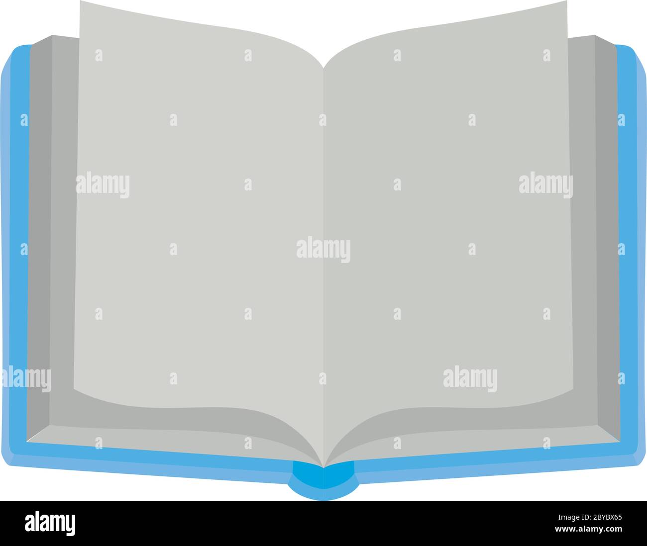 open book design, Education literature and read theme Vector ...