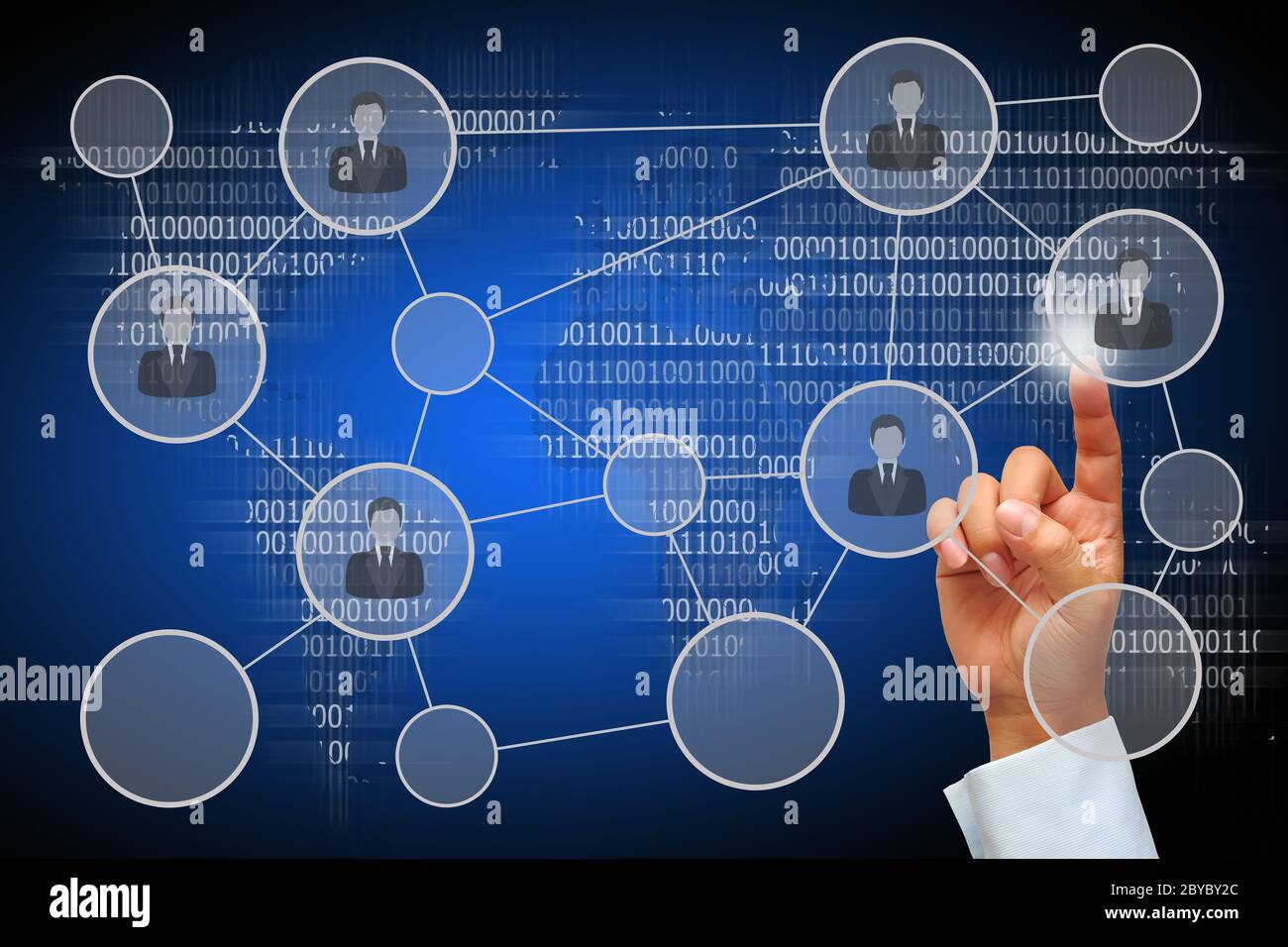 Tech glowing button hi-res stock photography and images - Alamy