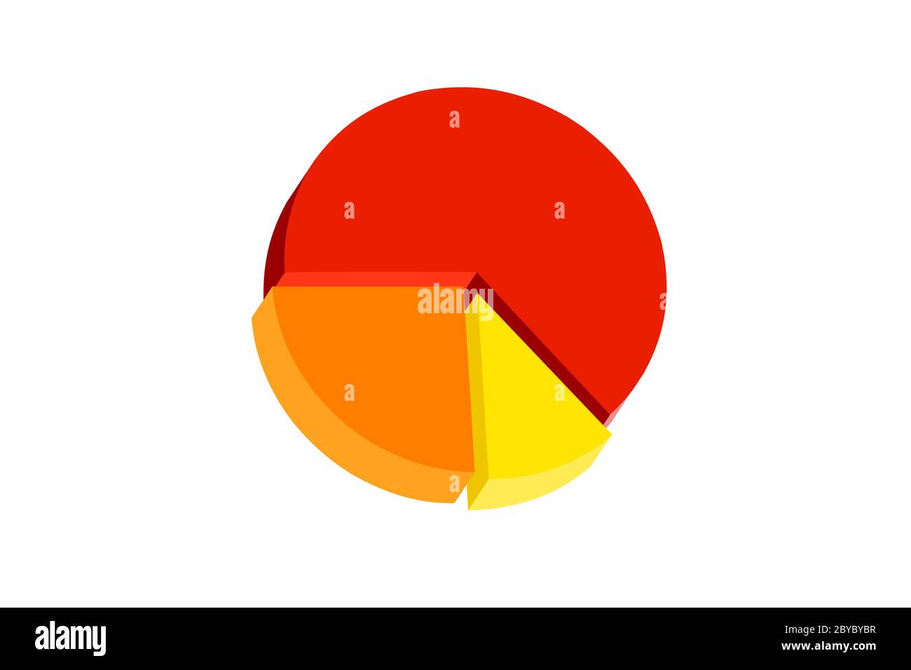 Pie graph circle Cut Out Stock Images & Pictures - Alamy