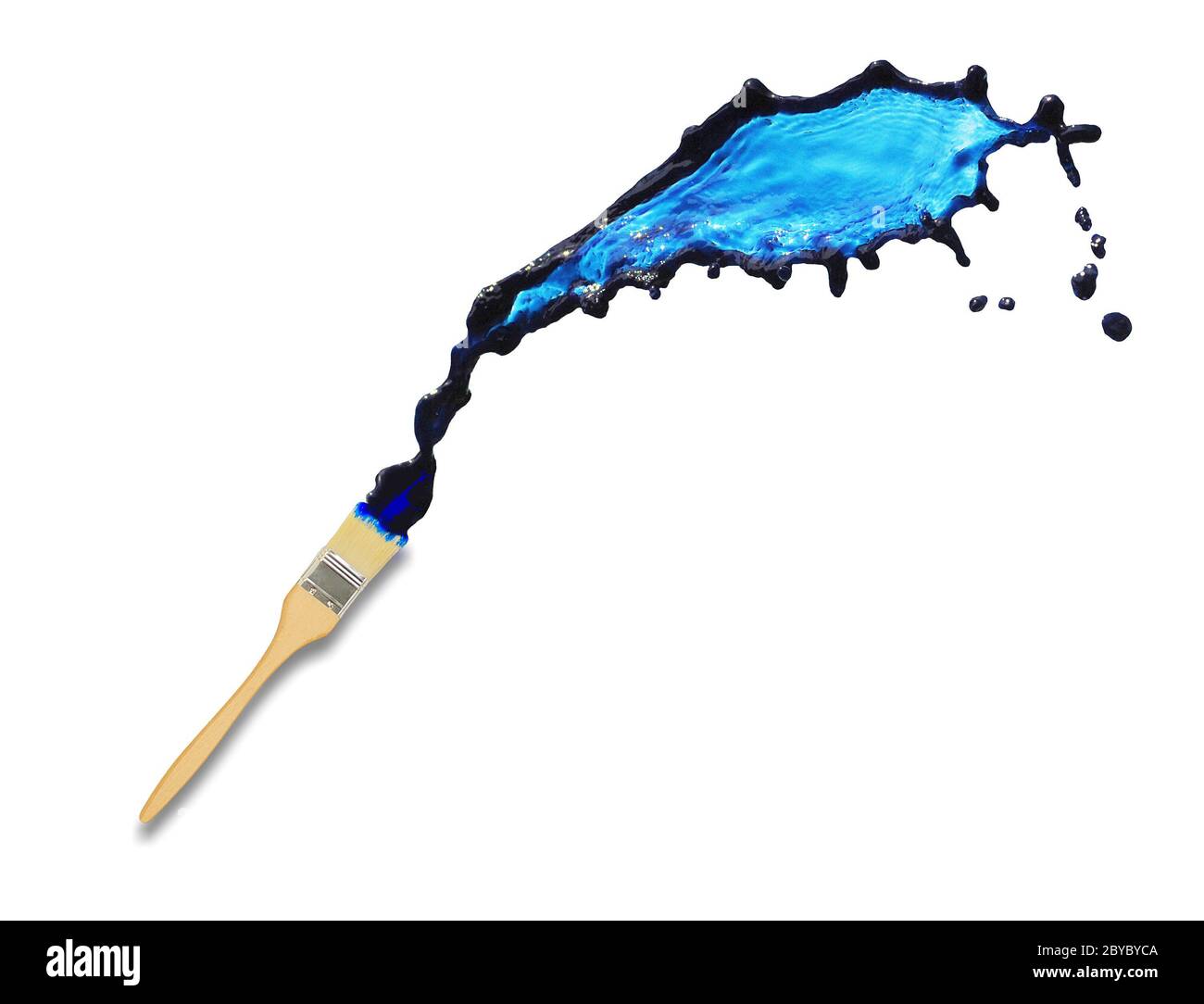 Splash of paint Stock Photo - Alamy