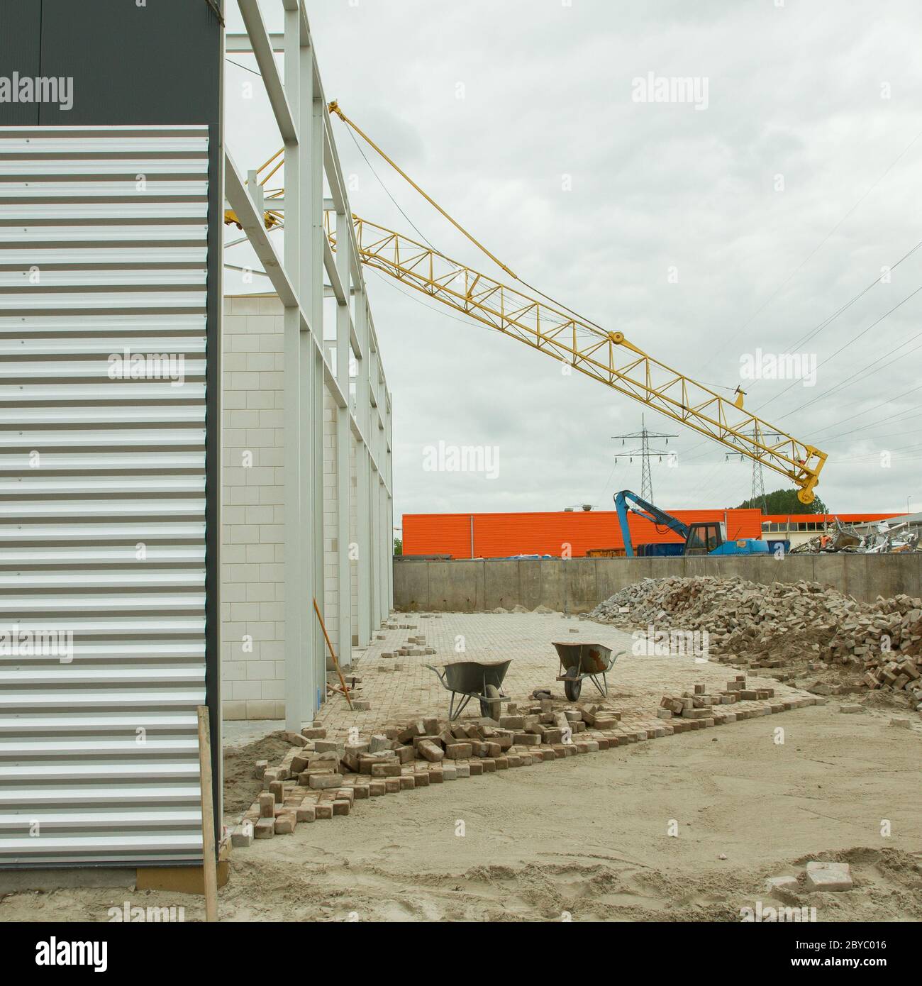 Mobile crane hi hi-res stock photography and images - Alamy