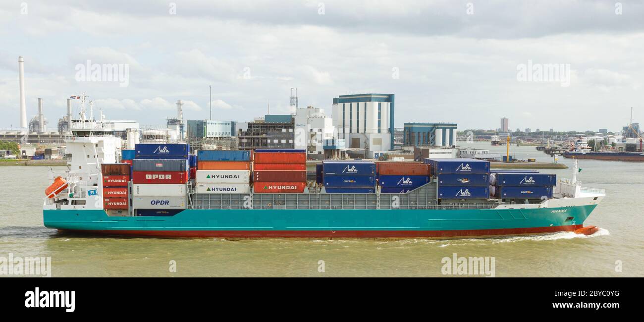 Containers on a wharf containers on a wharf hi-res stock photography ...