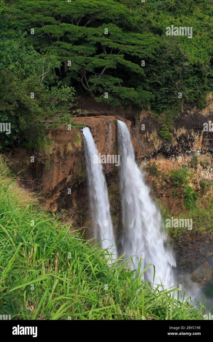 Wailua falls kauai hi-res stock photography and images - Alamy