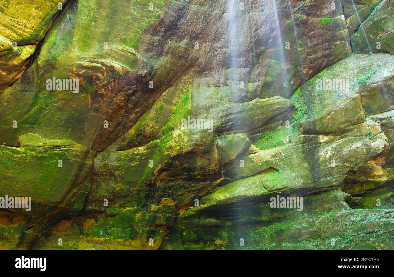 Big Lyons Falls, Mohican State Park, Ohio Stock Photo - Alamy