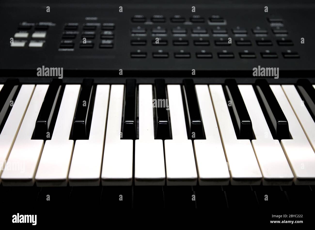Acoustic piano keyboard close hi-res stock photography and images - Alamy