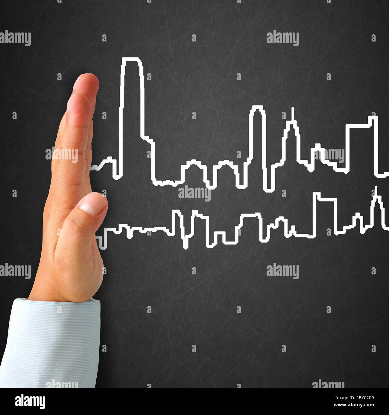 Drawing of city hi-res stock photography and images - Alamy