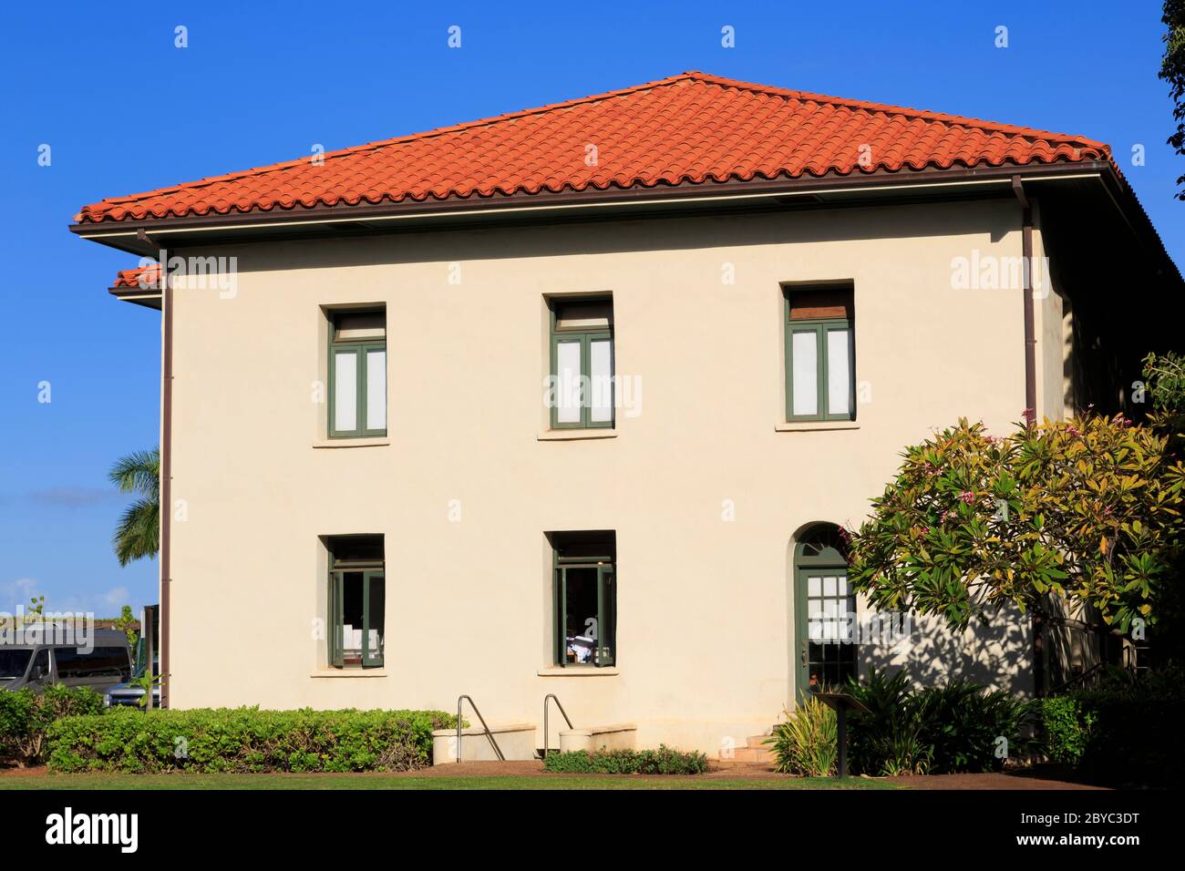 Old Courthouse, Lahaina, Maui Island, Hawaii, USA Stock Photo - Alamy