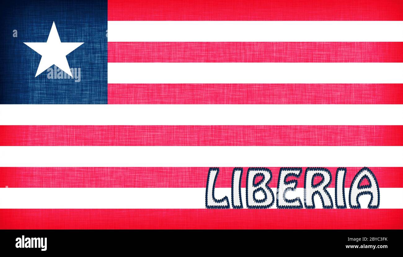 Liberia flag official colors hi-res stock photography and images - Alamy