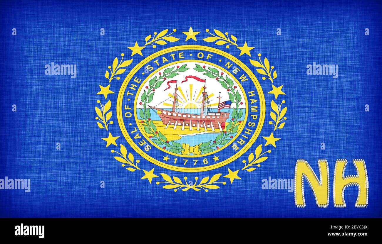 New hampshire flag state seal hi-res stock photography and images - Alamy
