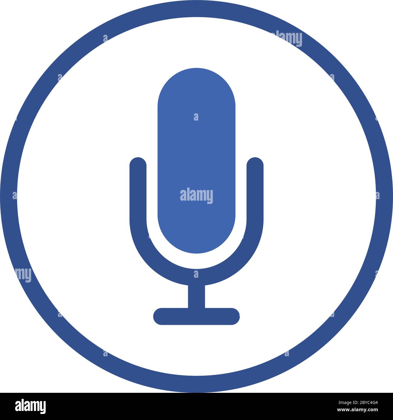 Microphone inside circle design, Music sound melody song musical art ...