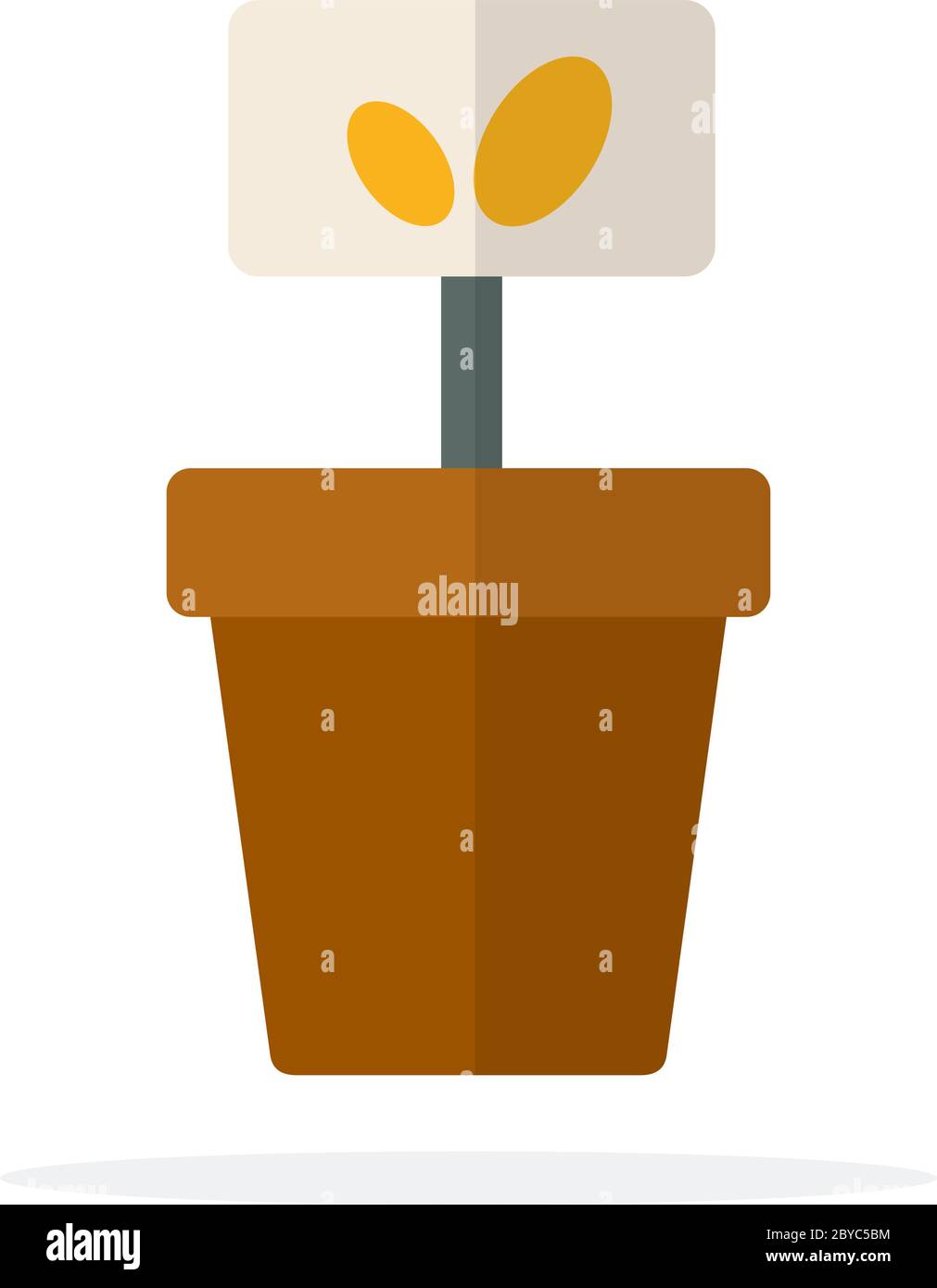 Seedling label Cut Out Stock Images & Pictures - Alamy