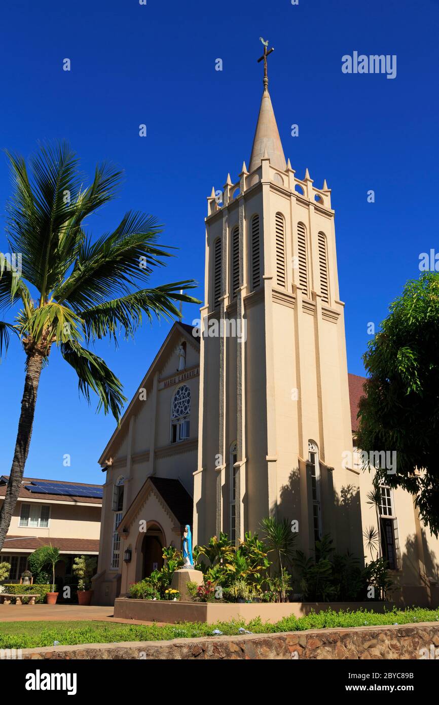 Maria lanakila church hi-res stock photography and images - Alamy