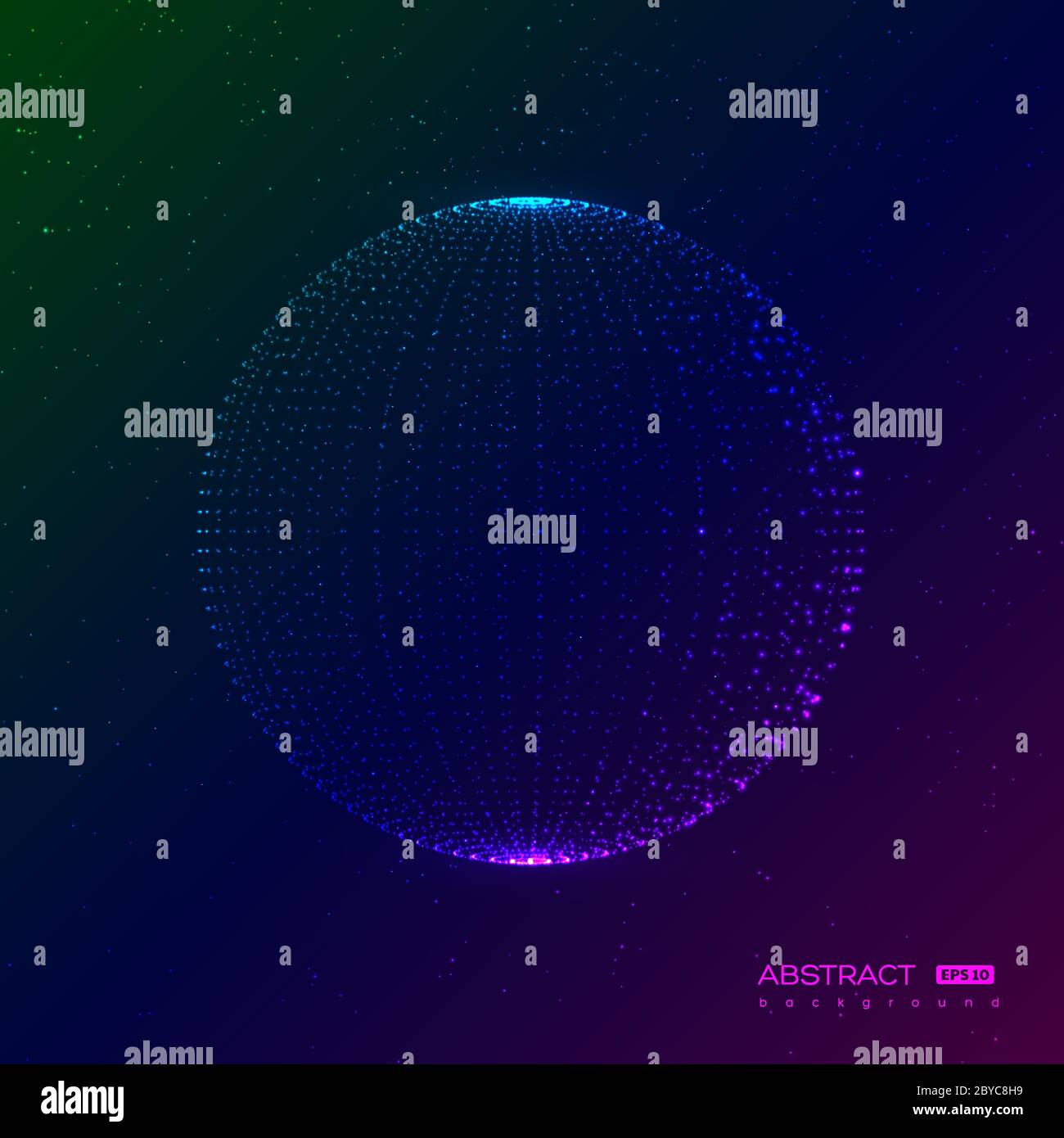 Abstract globe particles sphere Stock Vector Image & Art - Alamy